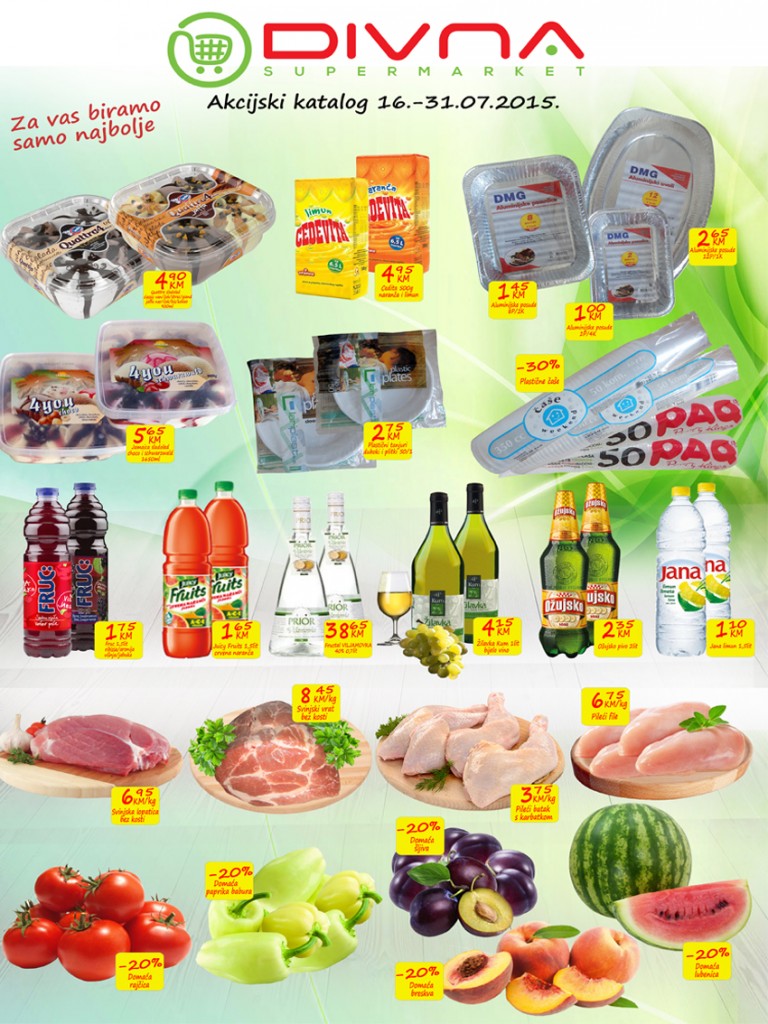 DIVNA: Akcijski katalog 16. – 31. 07. 2015 - Posušje net